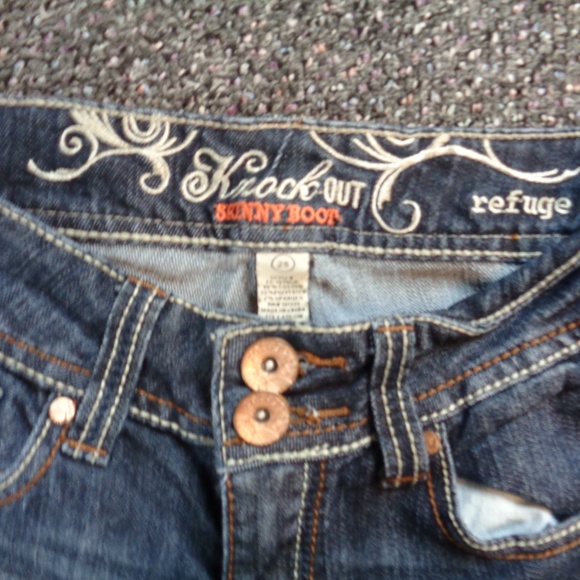 refuge | Jeans | Refuge Knock Out Skinny Boot Jeans Size 26 X 29 | Poshmark